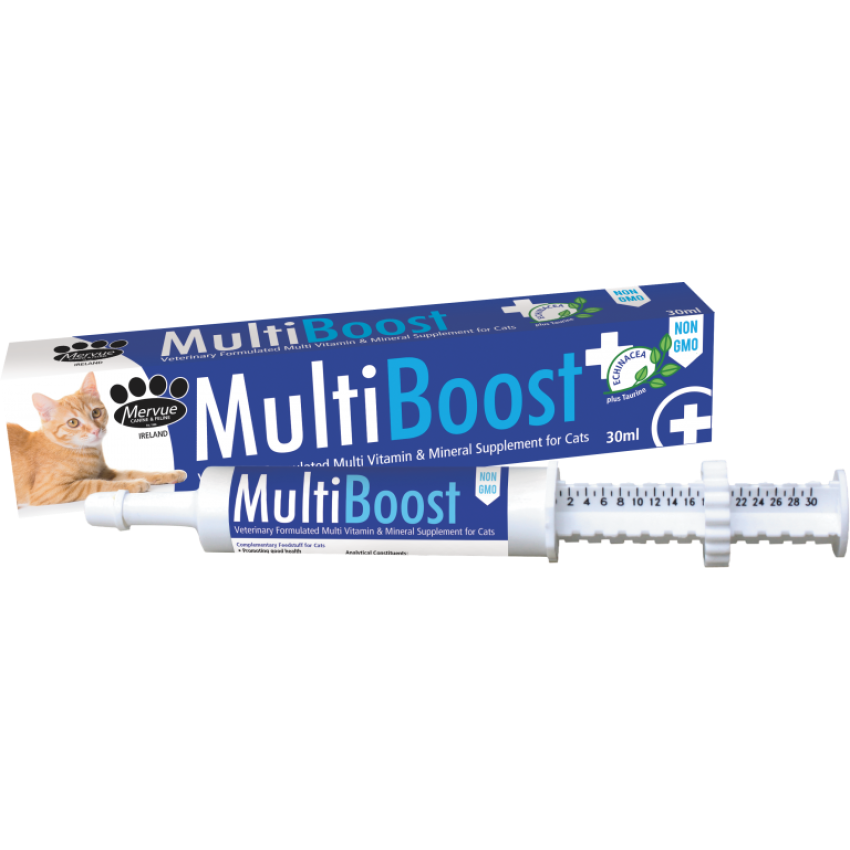 Mervue - MultiBoost 保健爽貓用營養膏 30ml