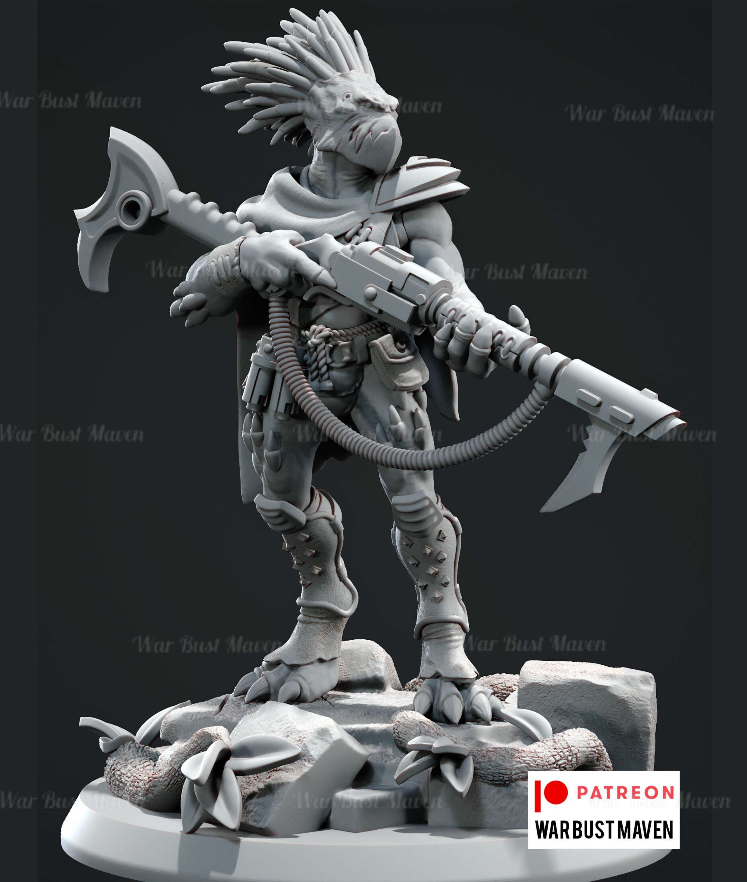 WarBustFigure - Kroot Shaper