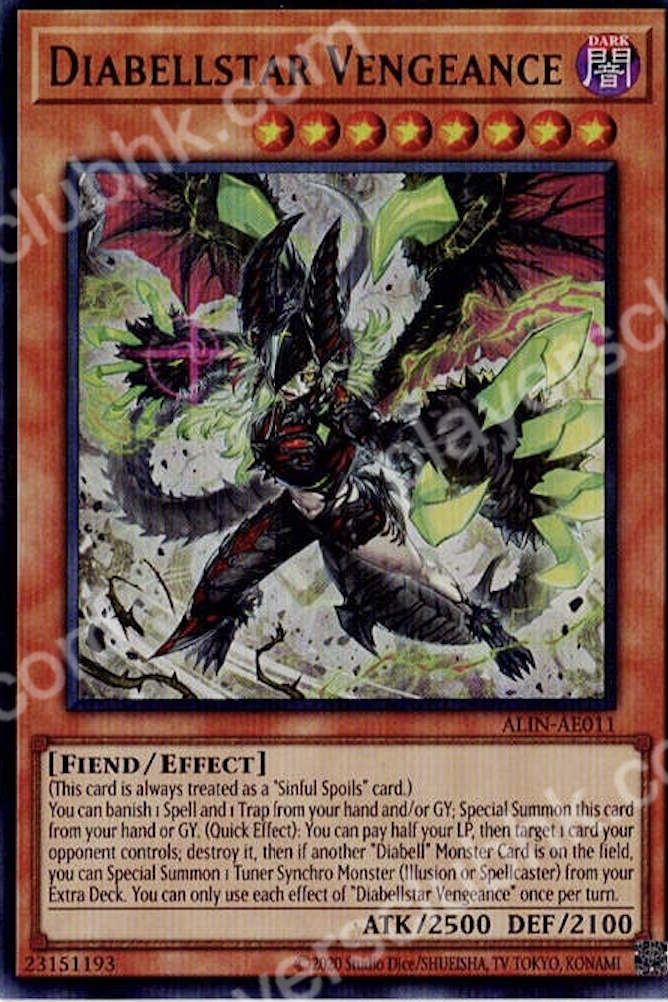 ALIN-AE011 (UR/UL/SE) Diabellstar Vengeance