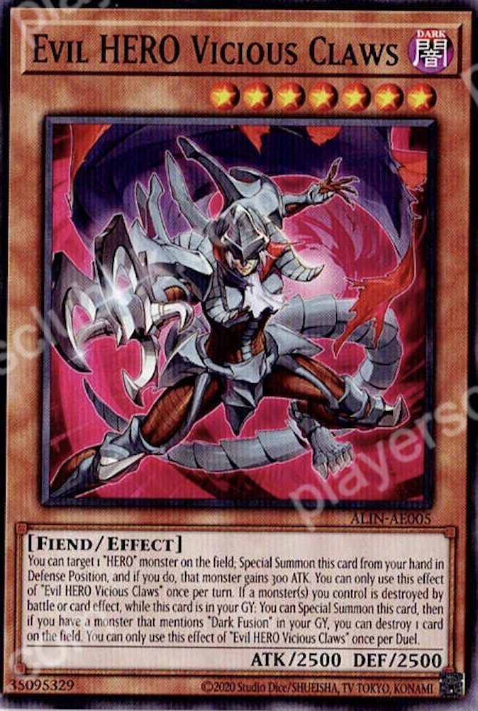 ALIN-AE005 Evil HERO Vicious Claws