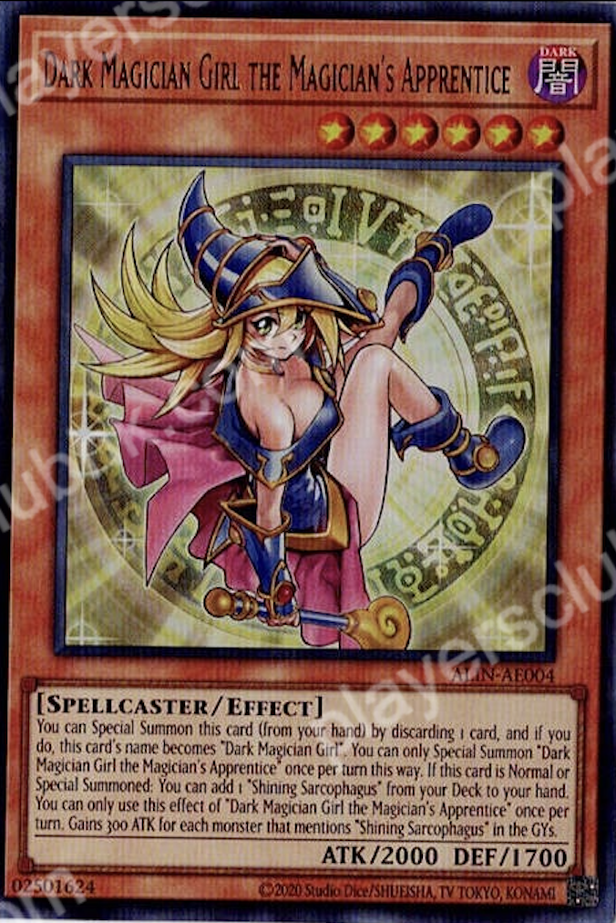 ALIN-AE004 (UR/QCSE)Dark Magician Girl the Magician's A