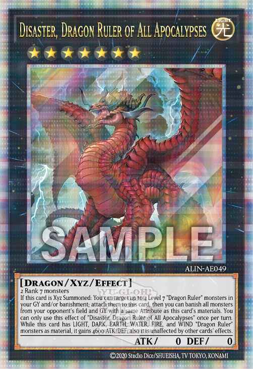 ALIN-AE049 (UR/QCSE)Disaster, Dragon Ruler of All Apoca