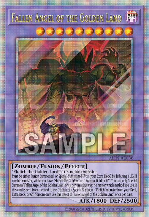 ALIN-AE036 (QCSE) Fallen Angel of the Golden Land