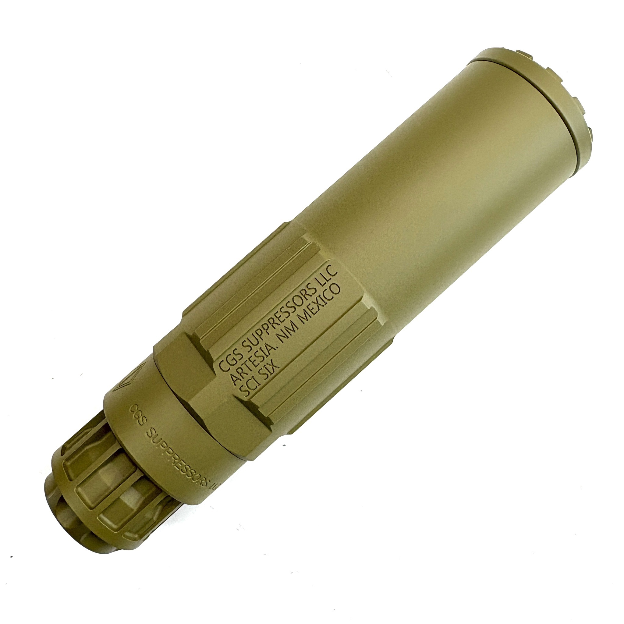 CGS SCI-SIX tactical flash hider suppressor, black and