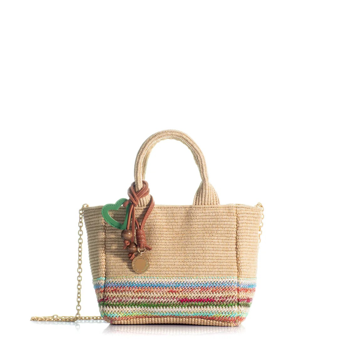 1KO0522-010 KOORELOO The Charming Tote Natural/Multi #1