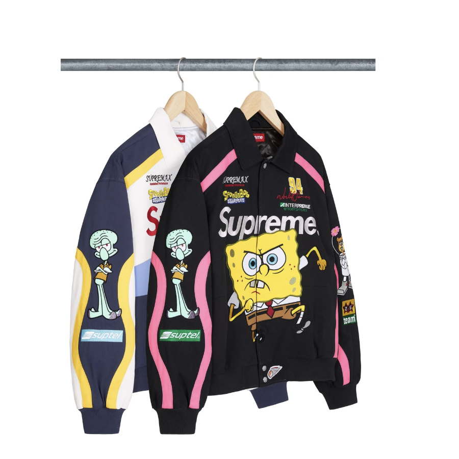 SUPREME SpongeBob SquarePants Jeff Hamilton Racing Jack