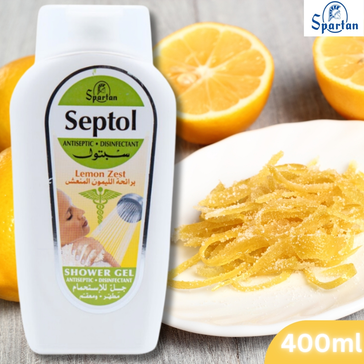 Septol Antiseptic Shower Gel (400 mL)