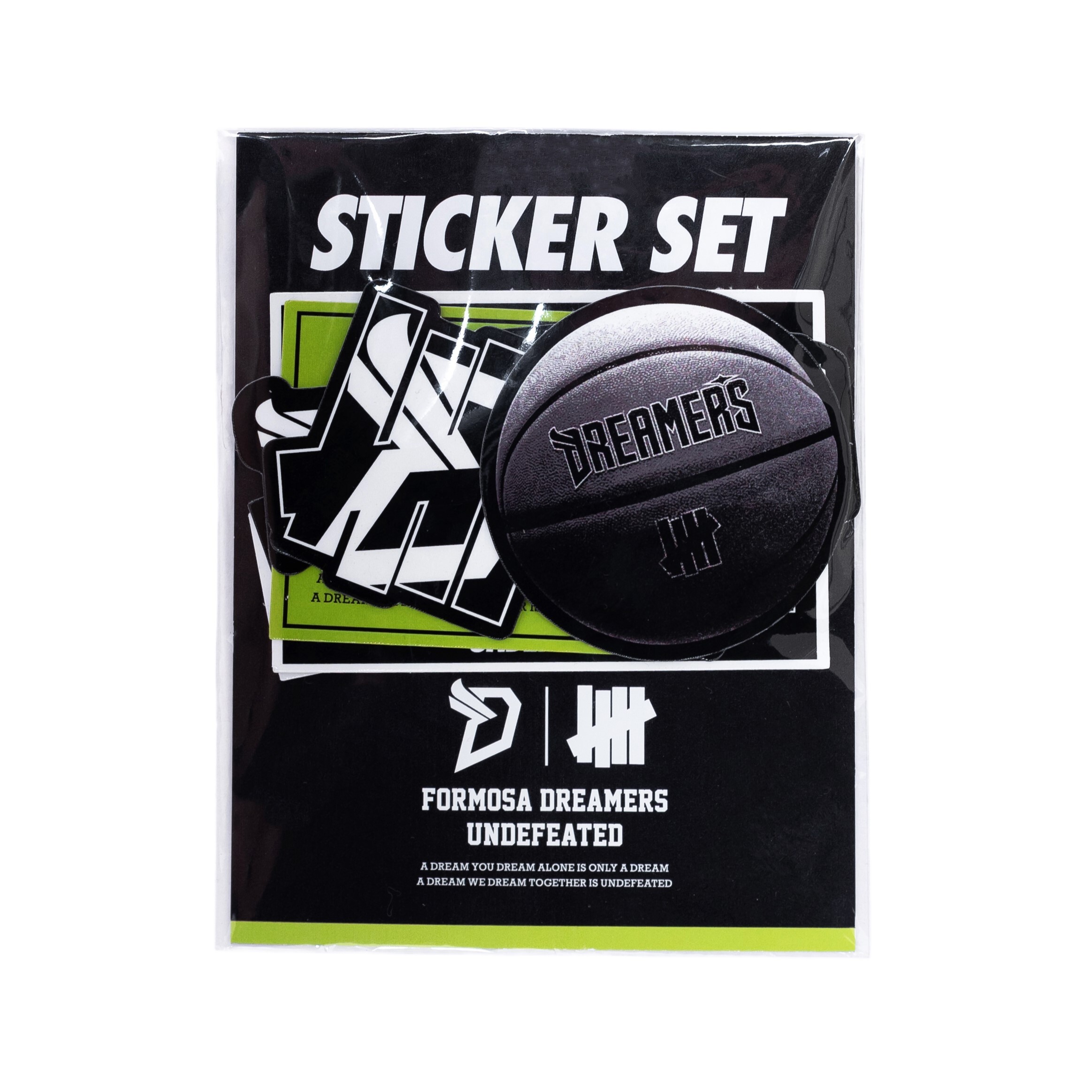 DREAMERS x UNDEFEATED STICKER SET