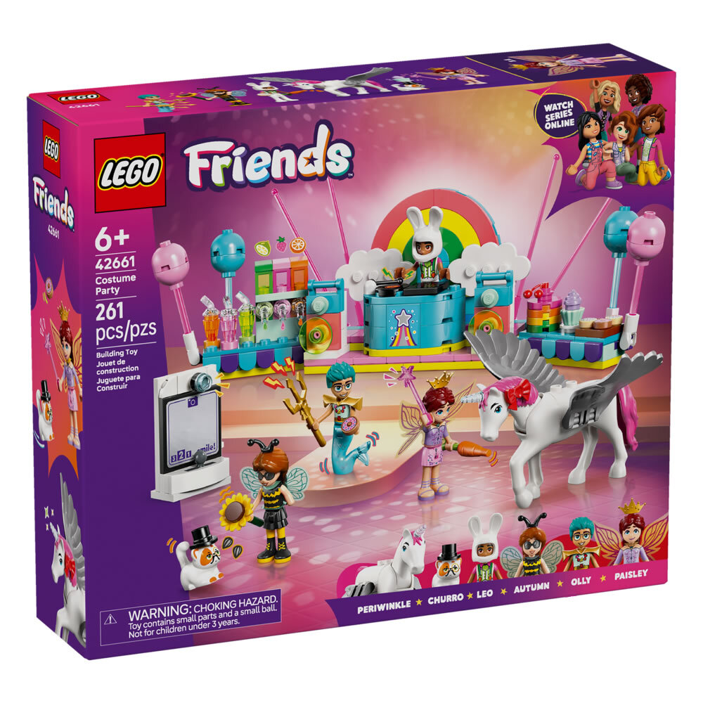 LEGO 42661 樂高積木 42661 Friends 姊妹淘系列 - 獨角獸和仙子變裝派對