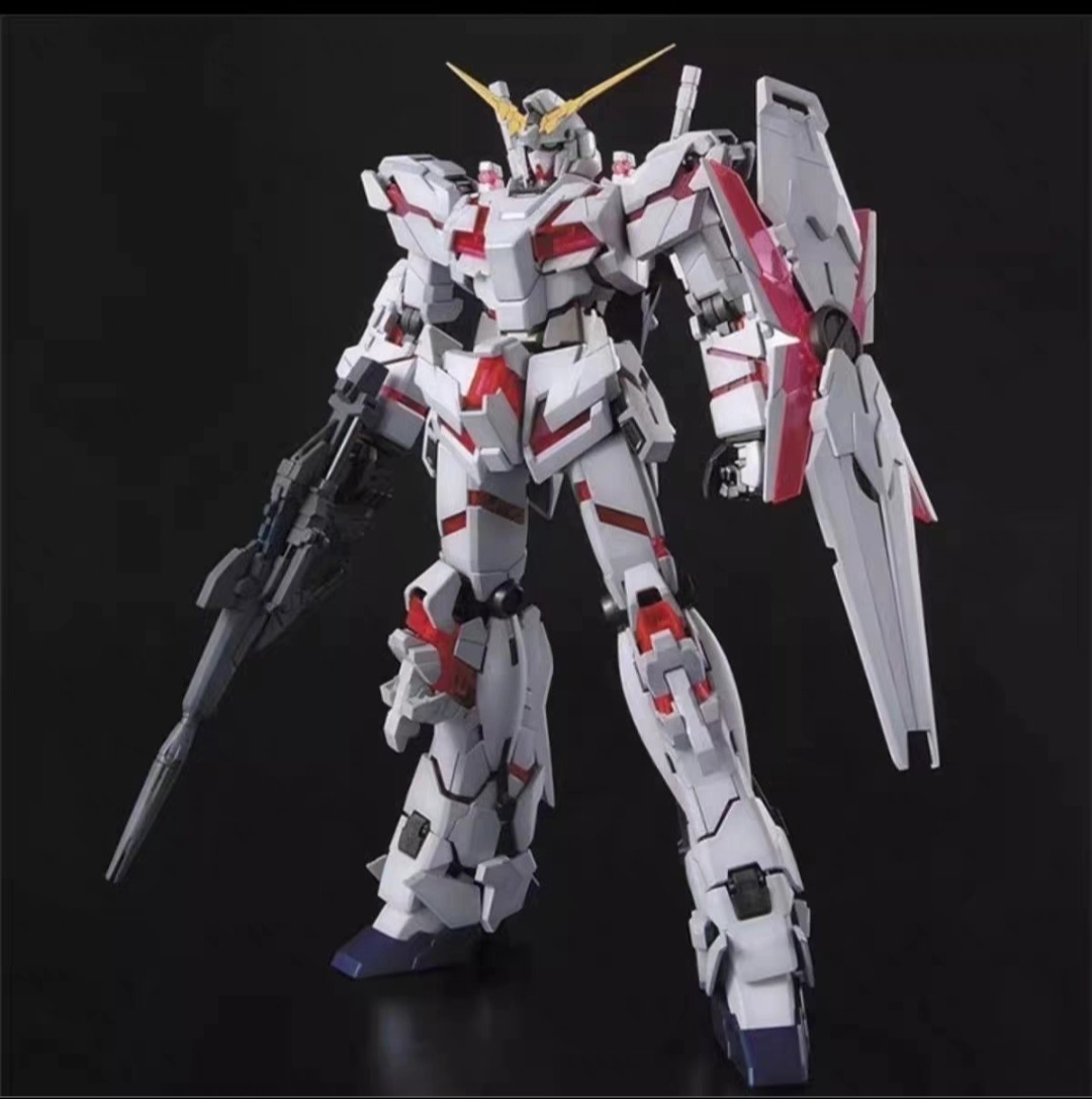 unassembled daban 6637 1/100 mg unicorn fighter gundam