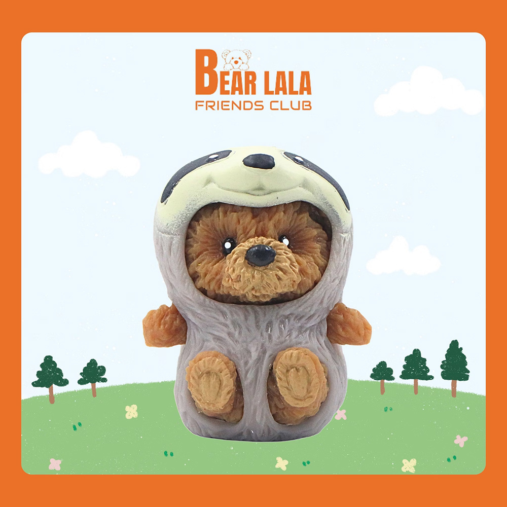 BEAR LALA-貝爾啦啦迷你紓壓熊
