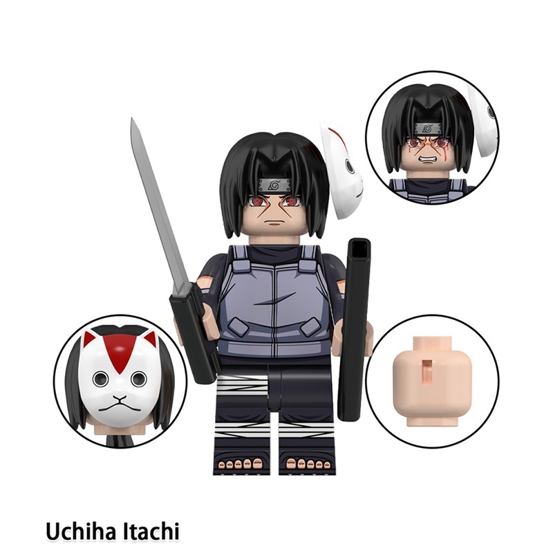 Naruto Itachi Custom Minifigures Fit Lego WM2495