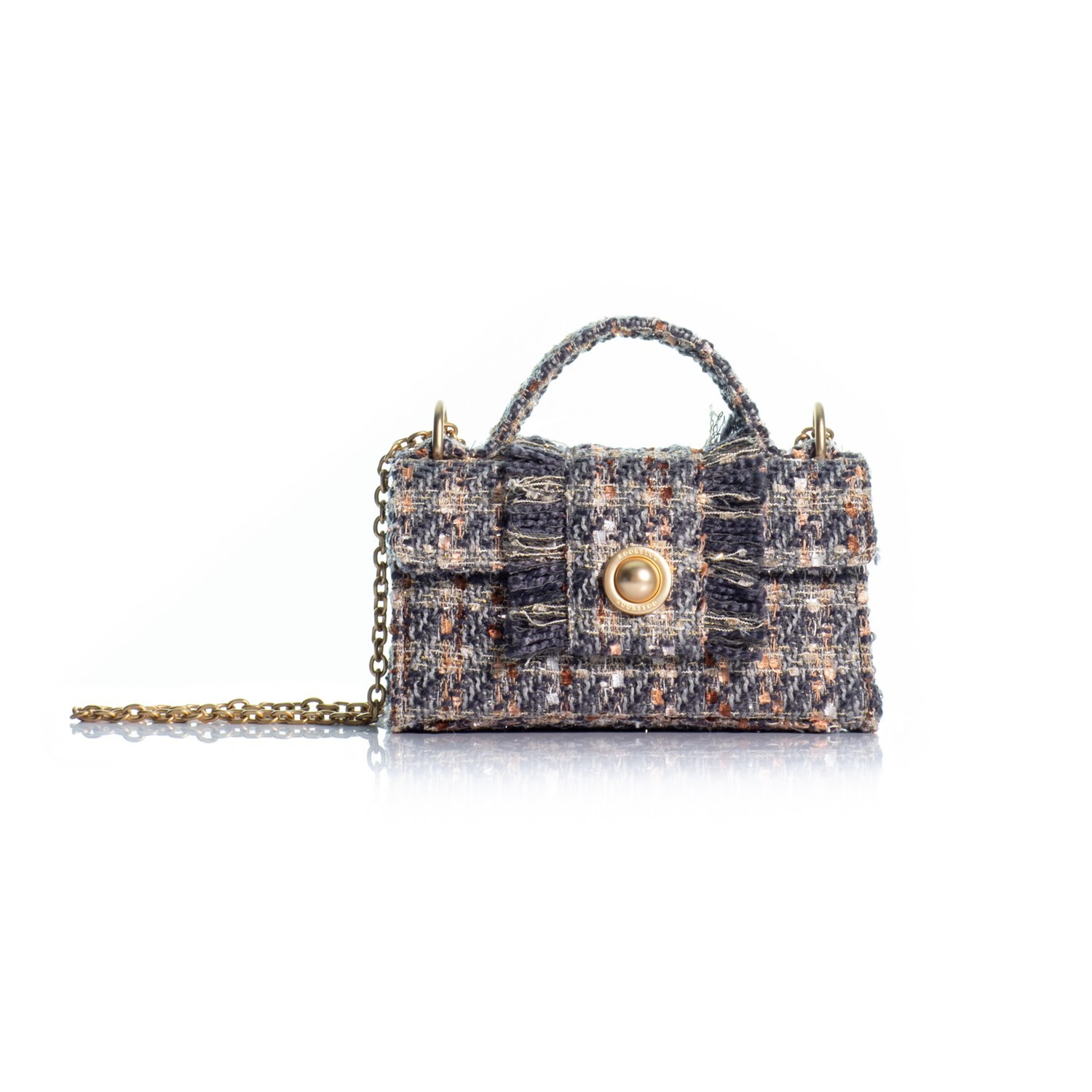 1KO0522-143 KOORELOO The Noble Mini Tweed Multi/Grey #3