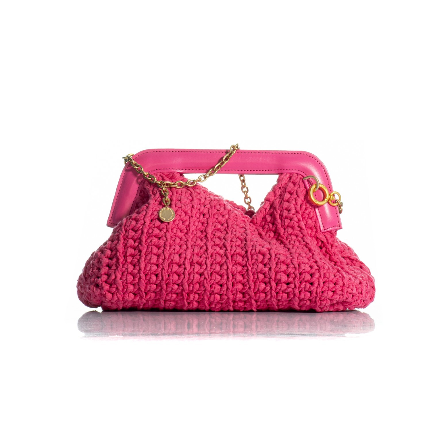 1KO0522-131 KOORELOO The Mediterraneo Crochet Fuchsia