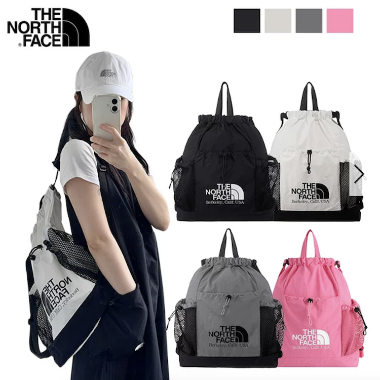 THE NORTH FACE Linden Mesh Gym Sack 多用途索繩運動袋