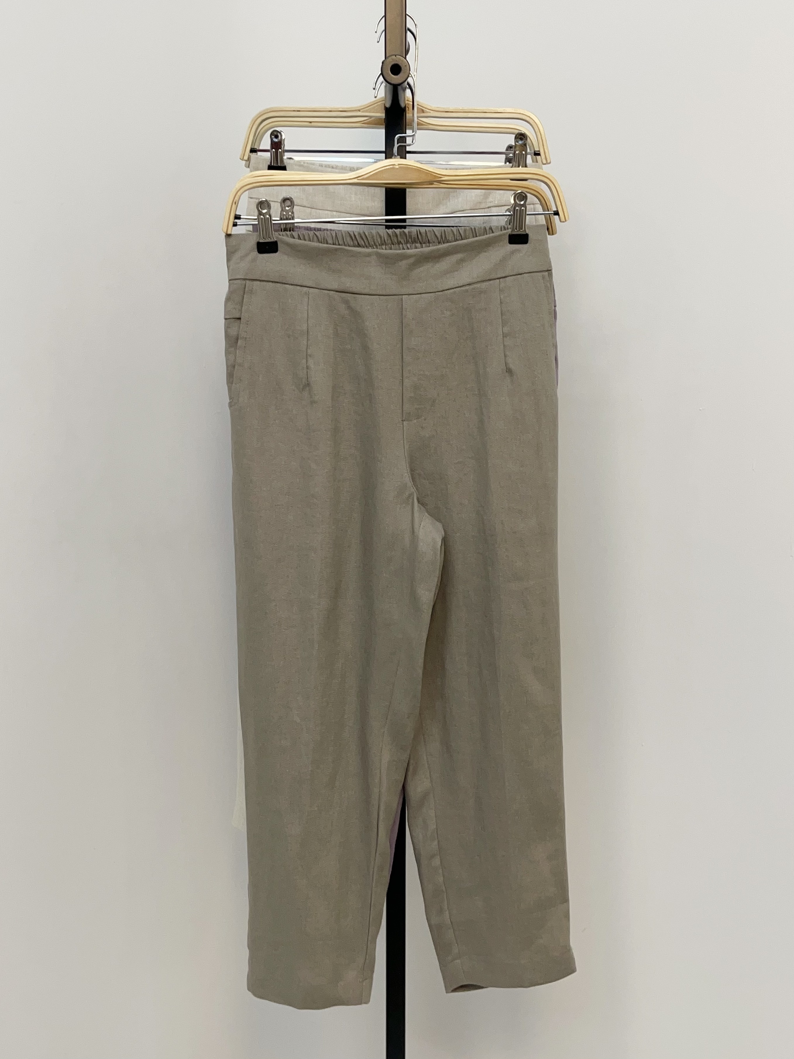 Linen Capri Pants [#A3862]