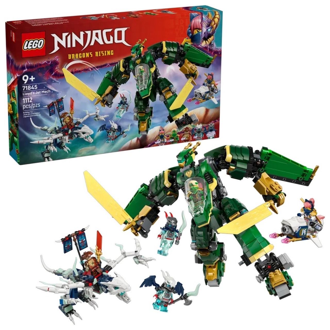 LEGO 71845 勞埃德的噴射機機械人 LEGO® Ninjago系列