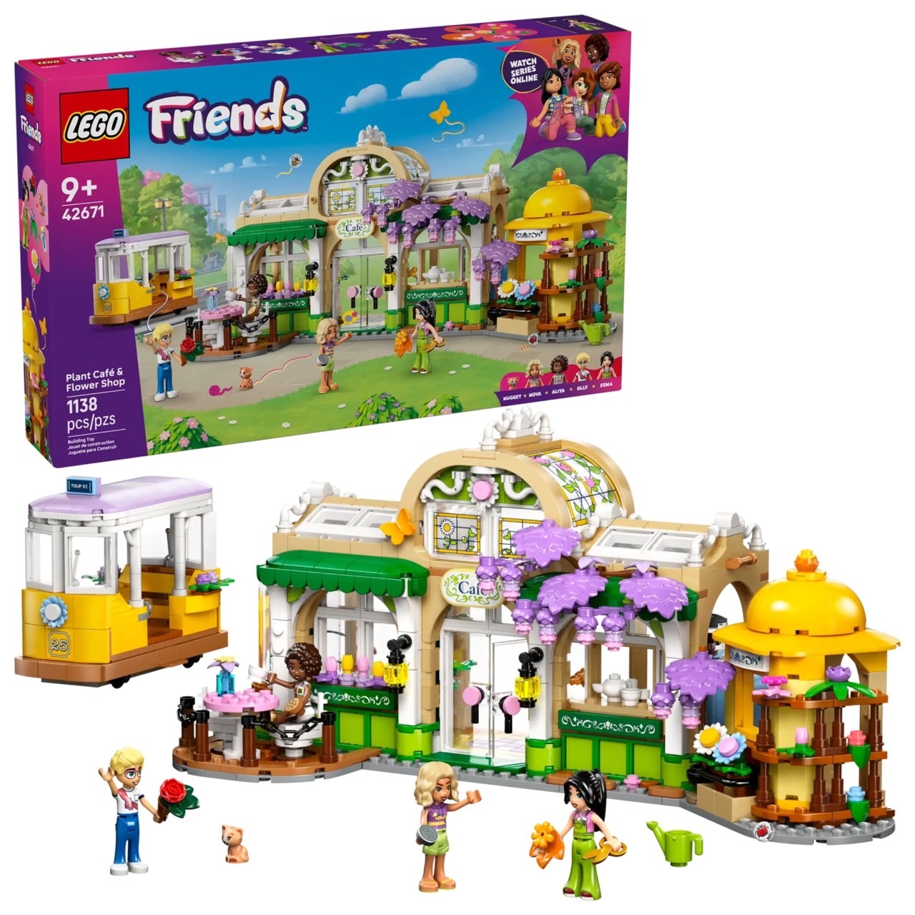 LEGO 42671 植物咖啡廳和花店 LEGO® Friends系列