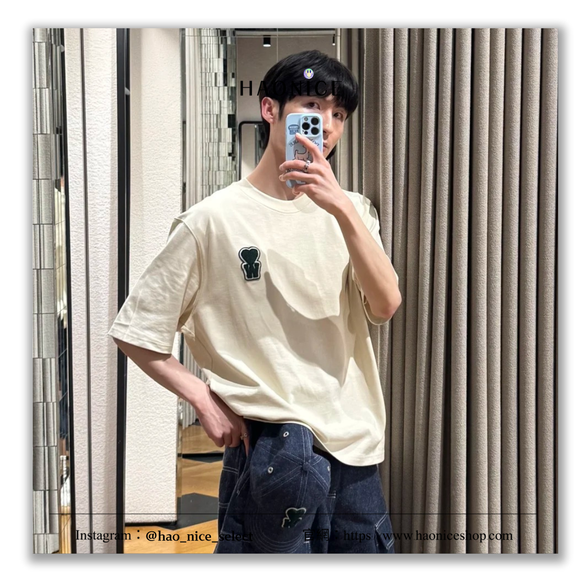 【HAO NICE】100%正品AMI x WDC 崔宇植 聯名🔥立體徽標愛心W logo撞色短袖 短T