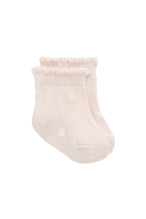 Jamie Kay -Mirabel Sock - Petite Heart Morganite
