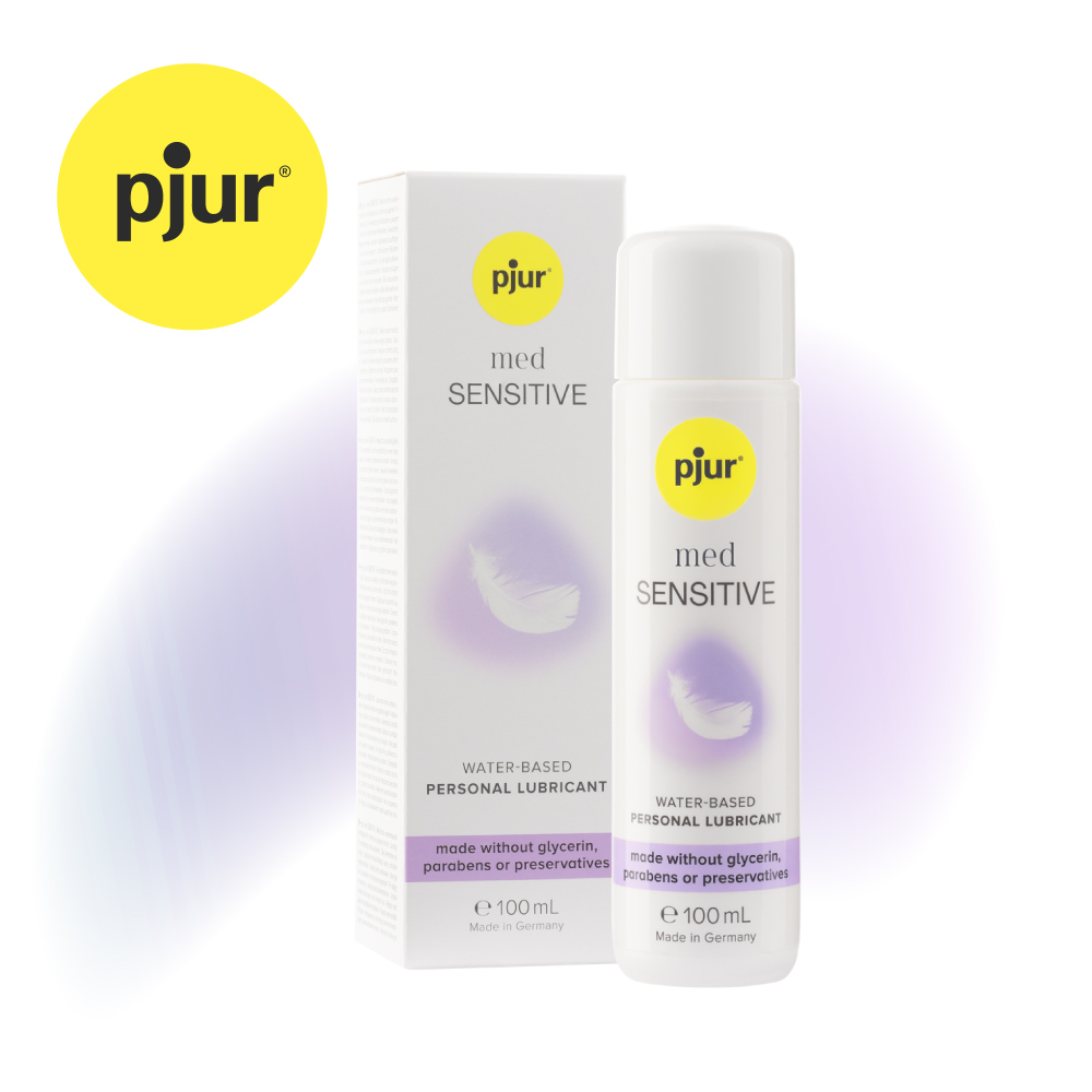 pjur med SENSITIVE glide 抗敏水性潤滑液 100ml
