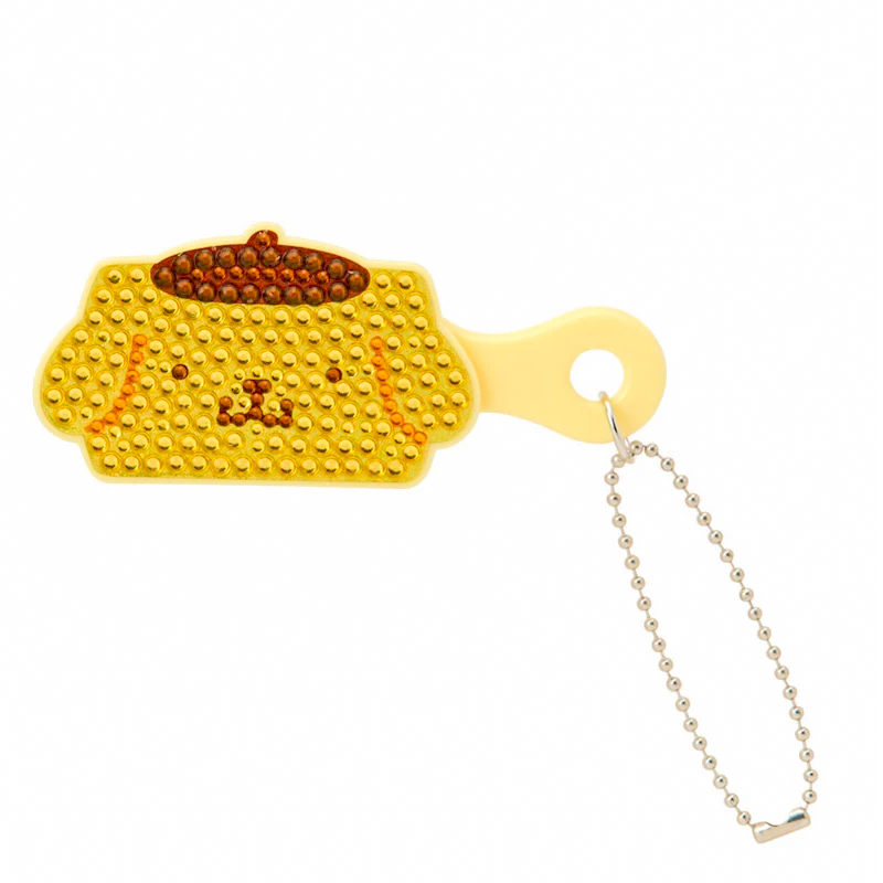 POMPOMPURIN MINI BRUSH CHARM: