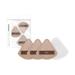 《現貨》Solone 彈力訂製舒芙蕾海綿-FC03可可小扇3入(附盒)