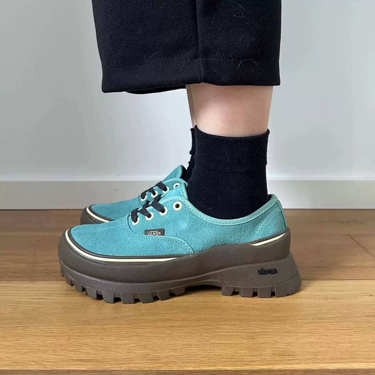 Vans Vibram X Authentic Aqua Blue