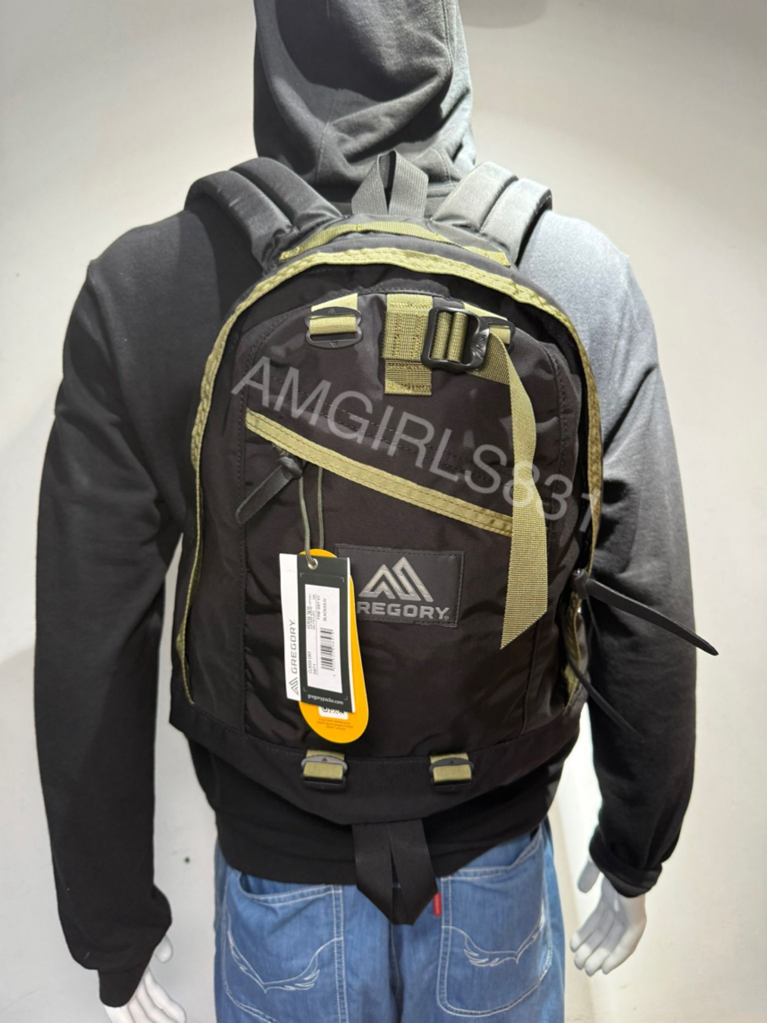 Gregory fine day v2 BLACK/Olive