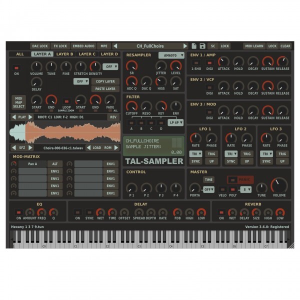 TAL Sampler (序號下載版)