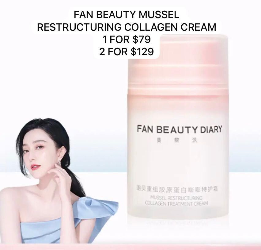 1 FAN BEAUTY MUSSEL RESTRUCTURING COLLAGEN CREAM (EVAN)