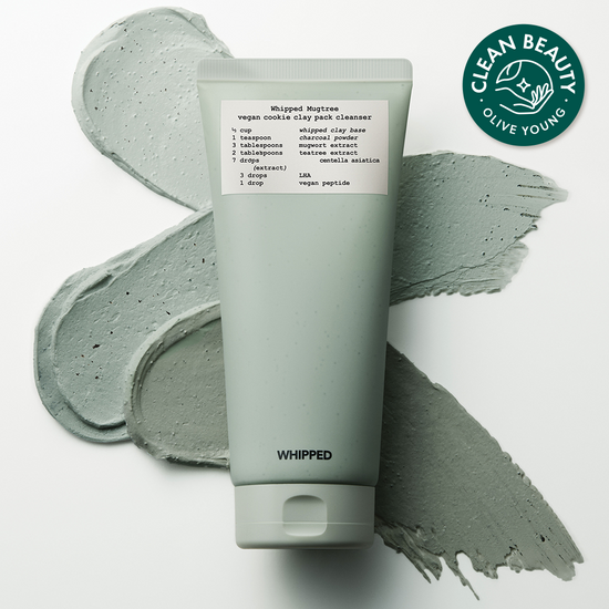WHIPPED Mugtree Vegan Cookie Clay Pack Cleanser 180ml