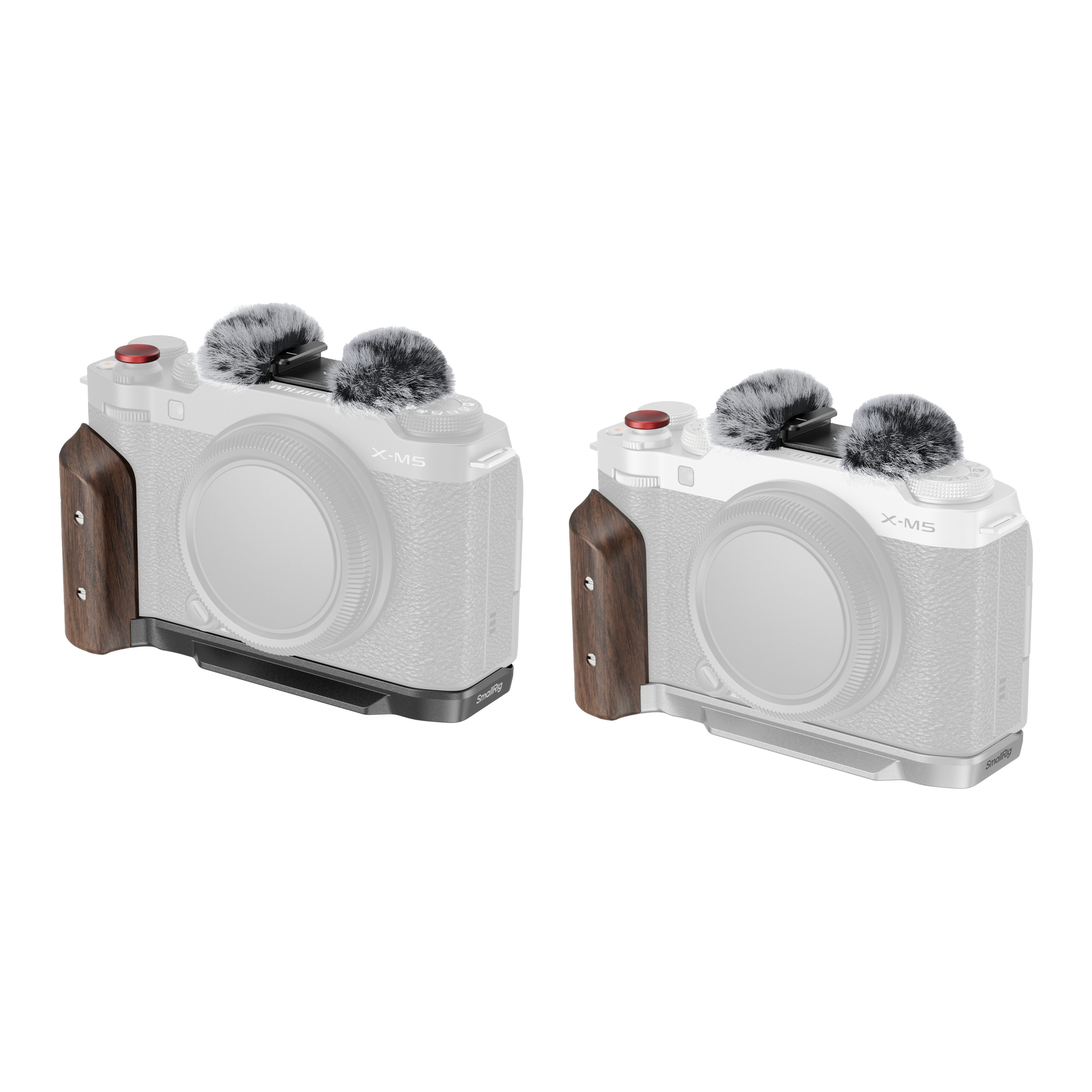 SmallRig 5260 / 5261 Fujifilm X-M5 木製 L 型側手柄支架 -Rainbow