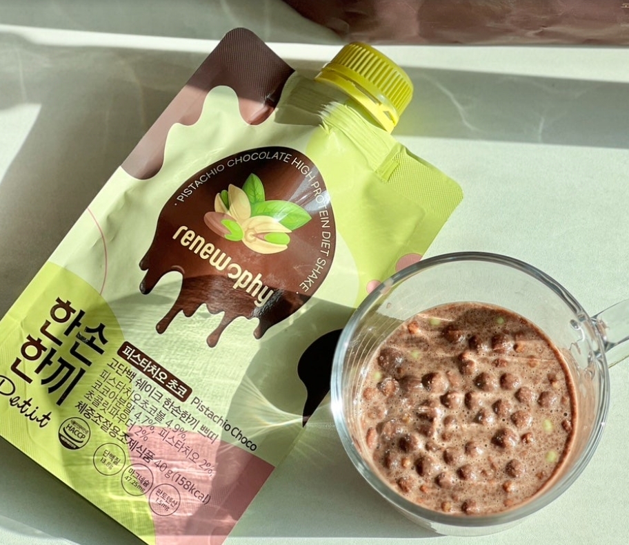 韓國 RENEW PHY 可可開心果奶昔 40g*7入