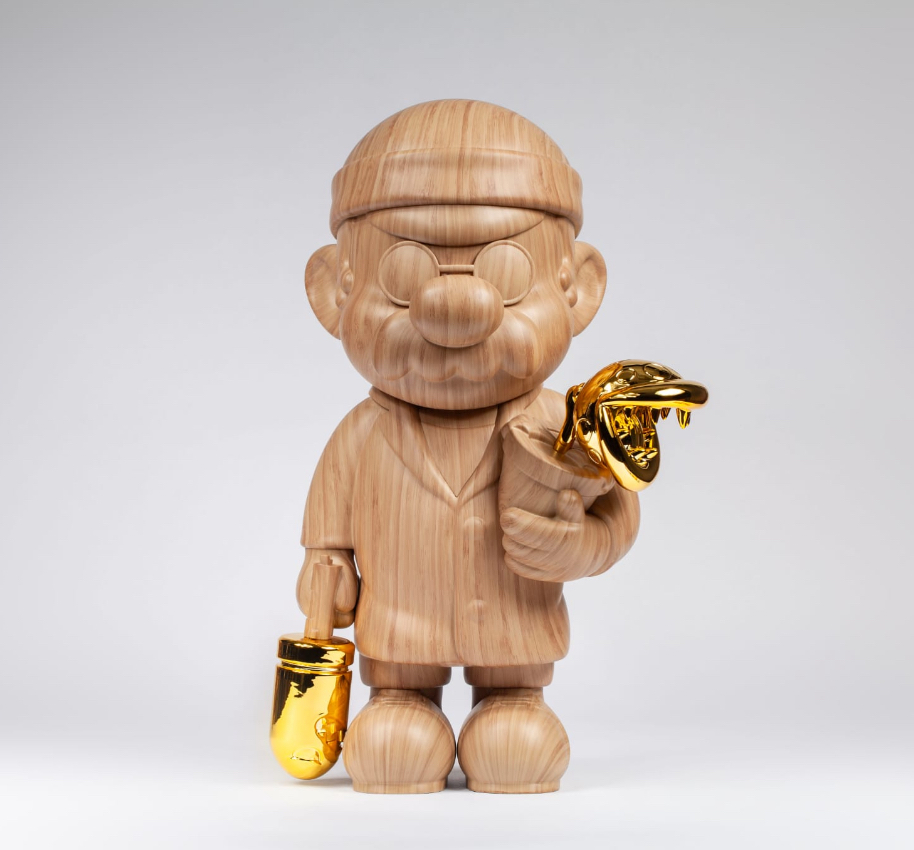 SUPER PROFESSIONAL XL// FOREST BLOCKS GILDED VERSION