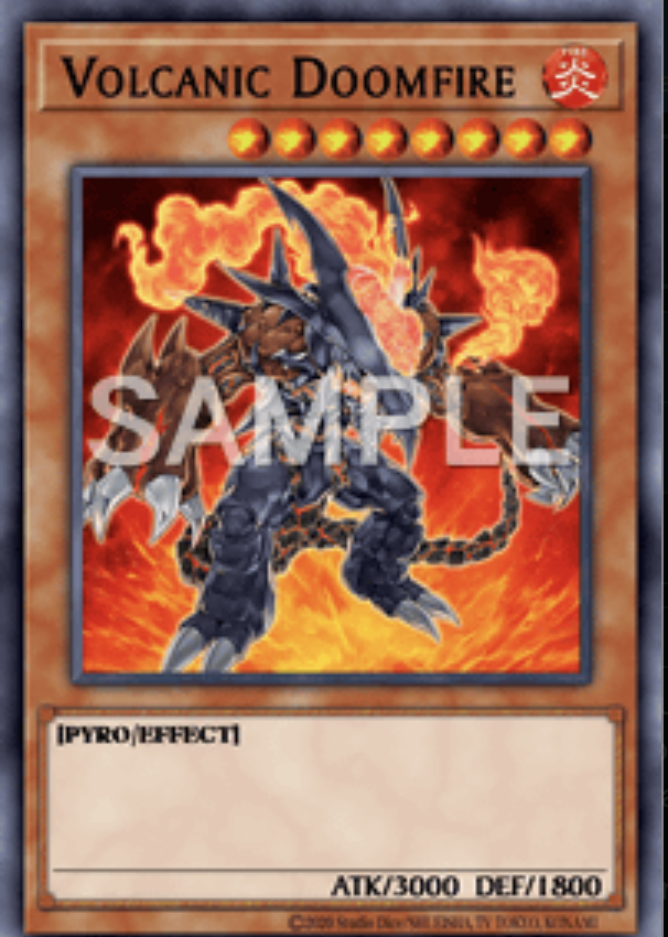 CR02-AE167 (UTR)Volcanic Doomfire