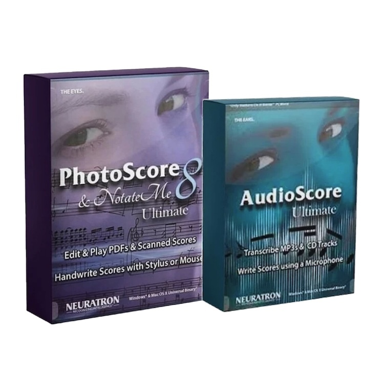 Avid PhotoScore NotateMe AudioScore Ultimate 專業樂譜掃描與音訊