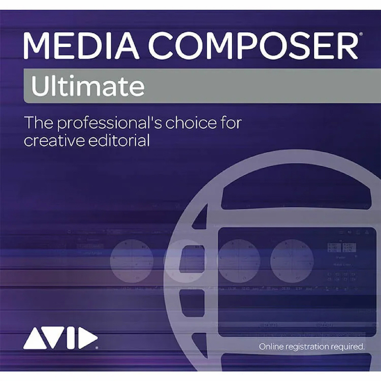 Avid Media Composer Ultimate 一年期 續訂版 教育版 (序號下載版)