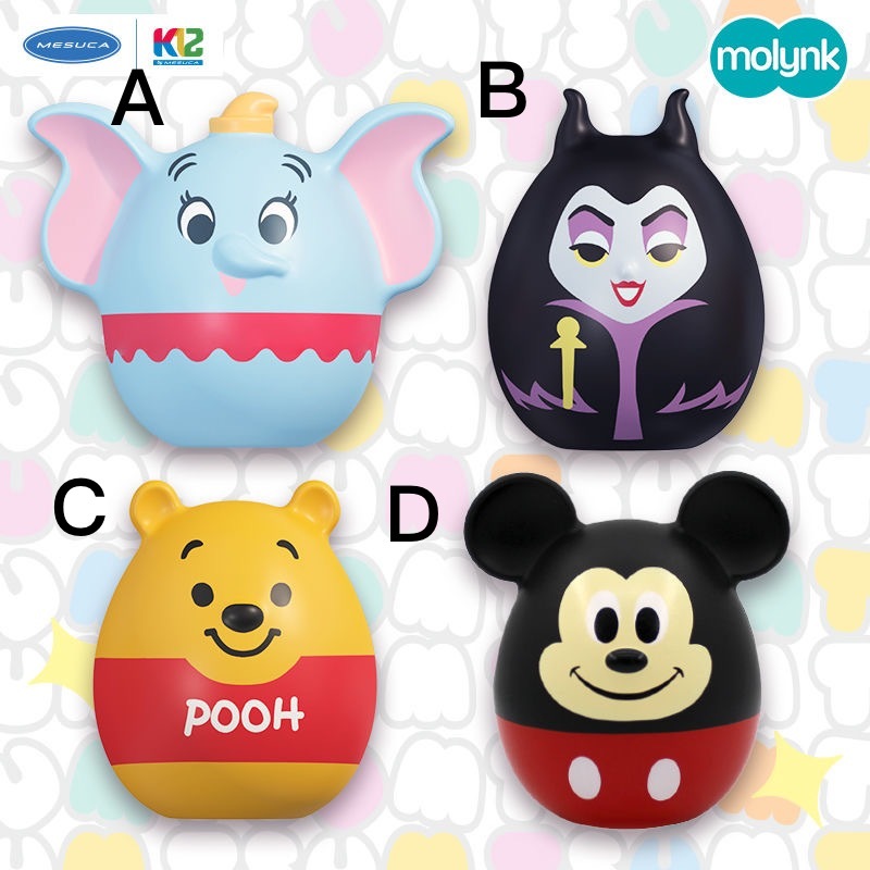 Disney x Molynk character egg squishy