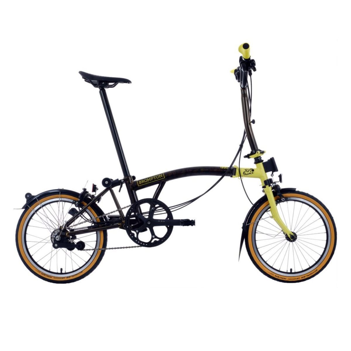 Brompton 環法版 C Line 6速摺車 -Leaders yellow