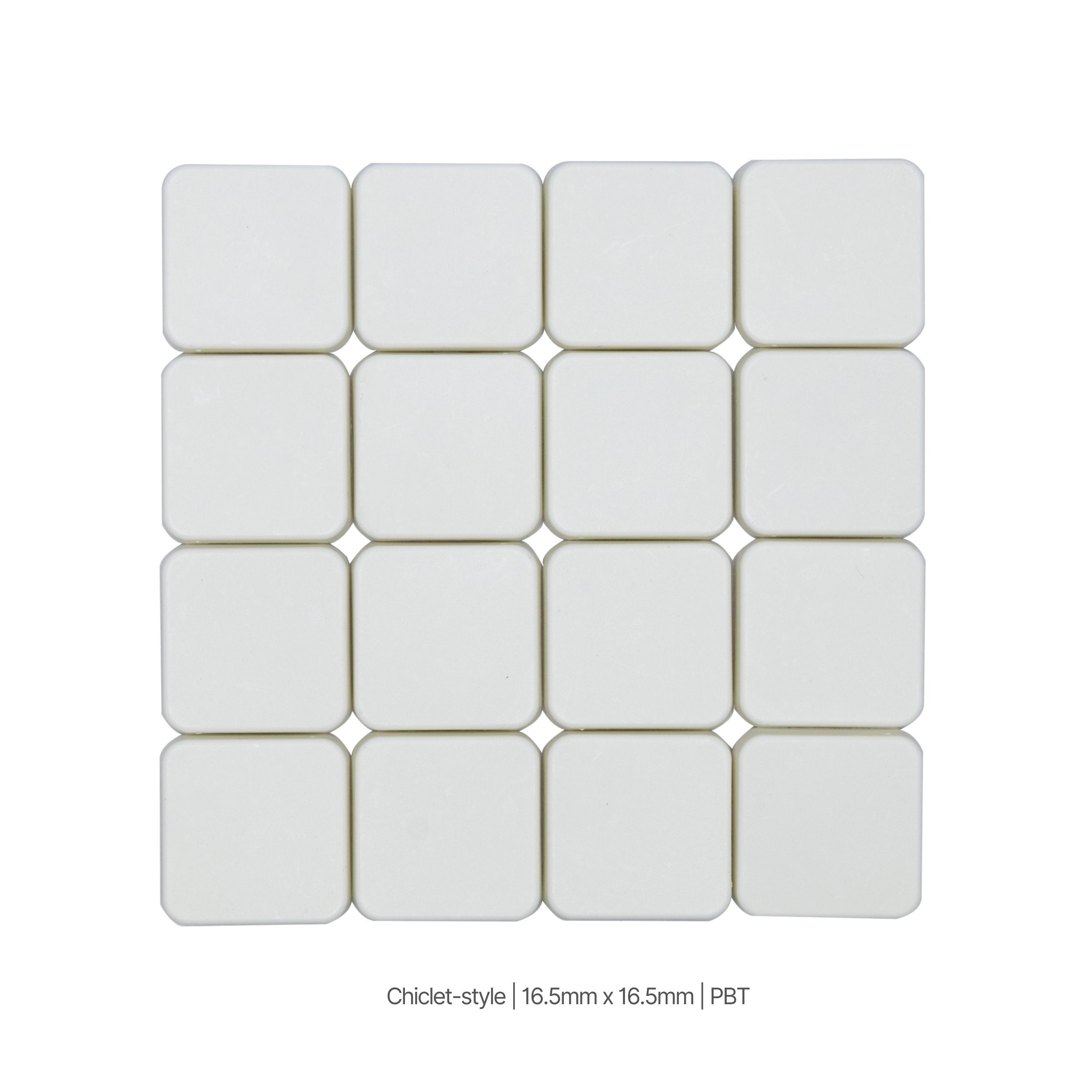 MT 165 (Tai-Hao MT 165 ) Low Profile Keycaps (Blank)