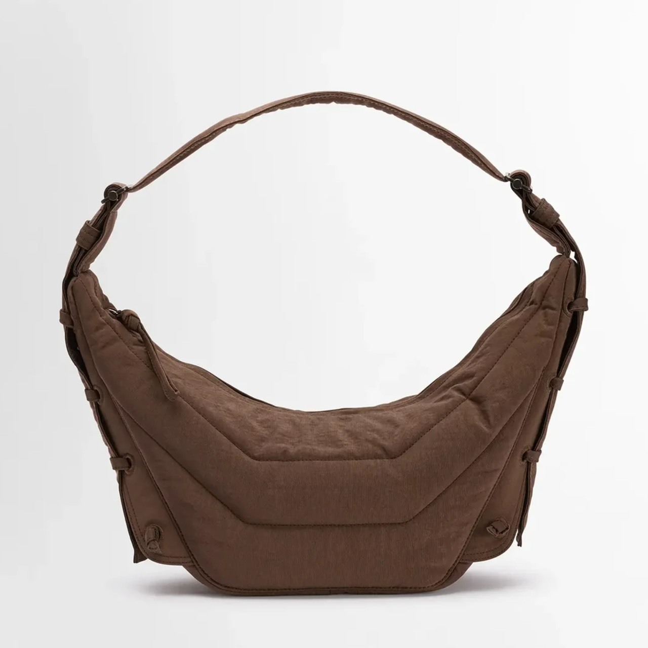 LEMAIRE SMALL SOFT GAME BAG - SHIITAKE