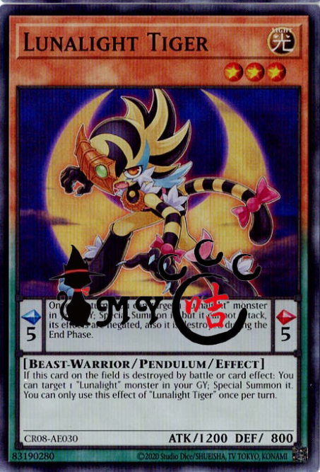 CR08-AE030 Lunalight Tiger (SR)
