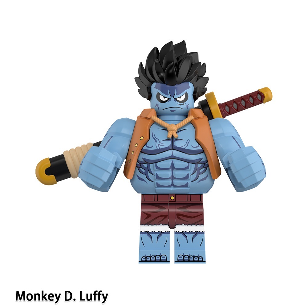 One Piece Luffy Custom Minifigures Fit lego WM2809
