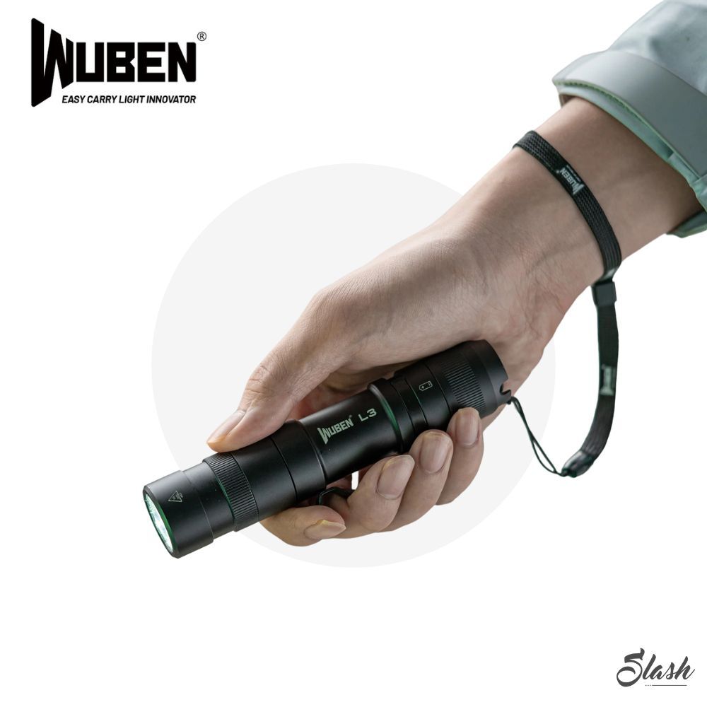 WUBEN L3 超亮多功能便攜手電筒｜3000 流明｜雙向充電 | 強續航便攜多功能照明燈