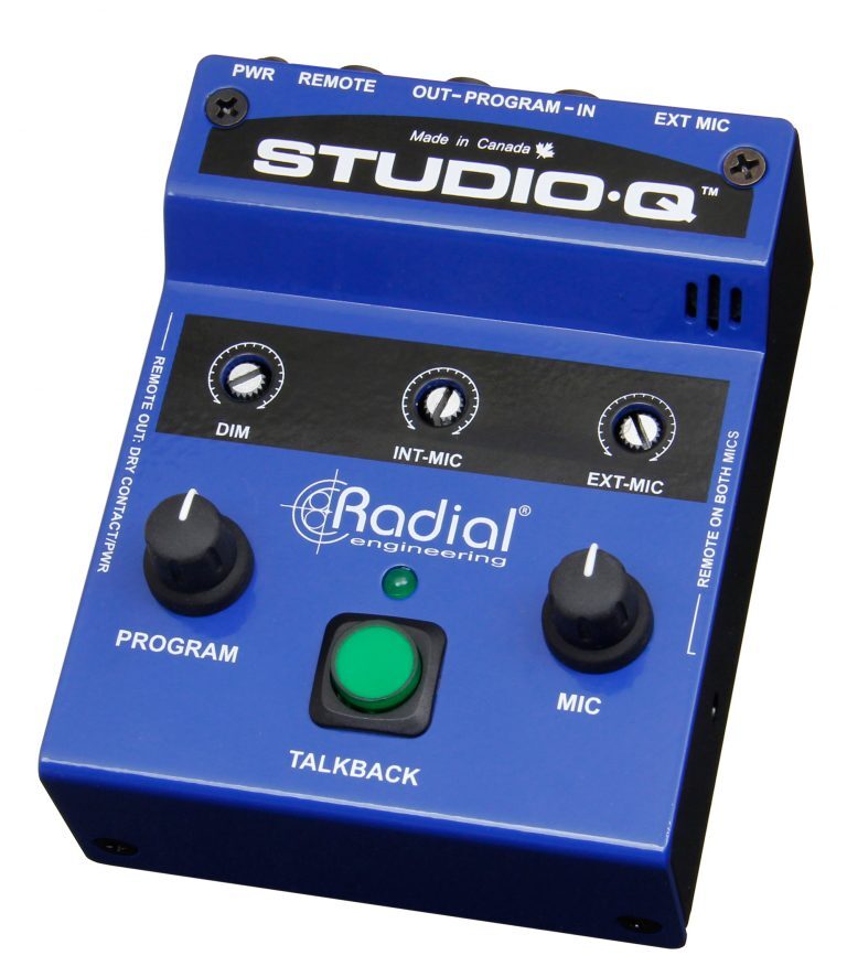 Radial Engineering - Studio-Q Studio Talkback Controlle