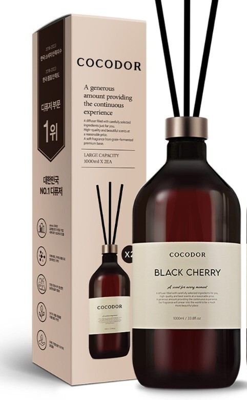 SA268 COCOD'OR 高級香薰 - 黑櫻桃 500ml x 2ea $148