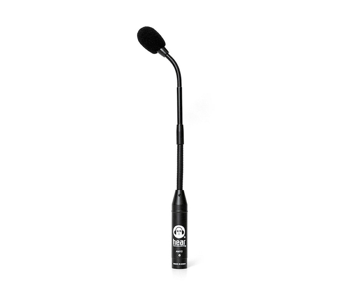 The AM12 Ambient Microphone is a 12 inch podium-style,
