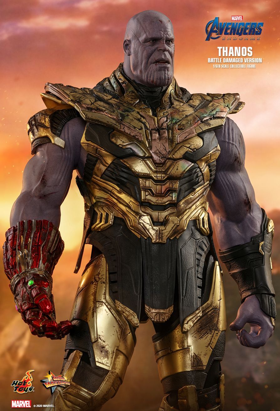 Avengers End Game Thanos Battle Damaged Version 1/6th S
