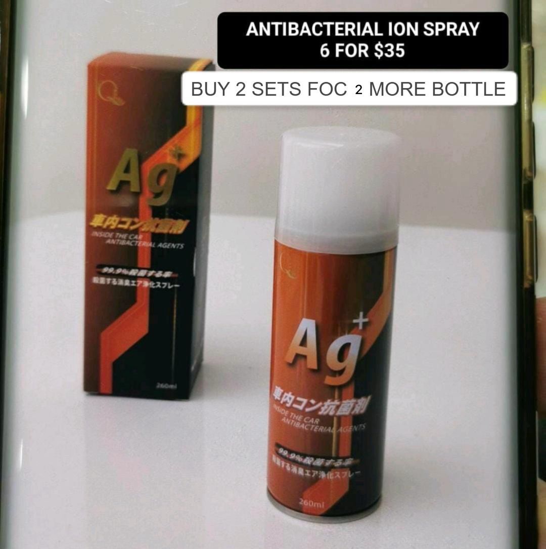 6 ANTIBACTERIAL ION SPRAY (PO)